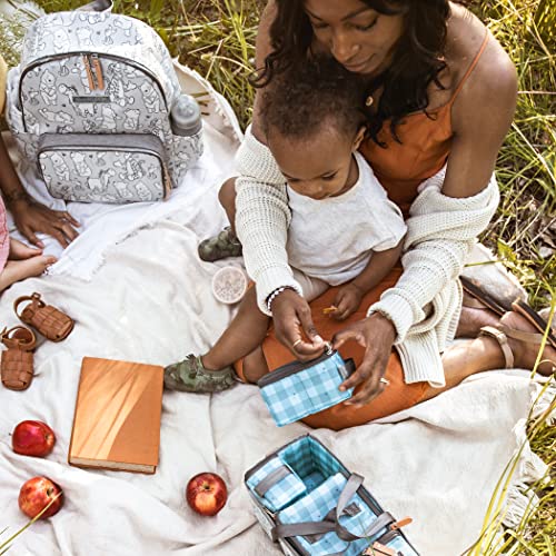 Petunia Pickle Bottom District Diaper Bag Backpack for On-The-Go Parents, Stylish, Spacious & Secure, Lightweight & Easy to Clean, Perfect for Everyday Use or Travel (Disney's Playful Pooh)