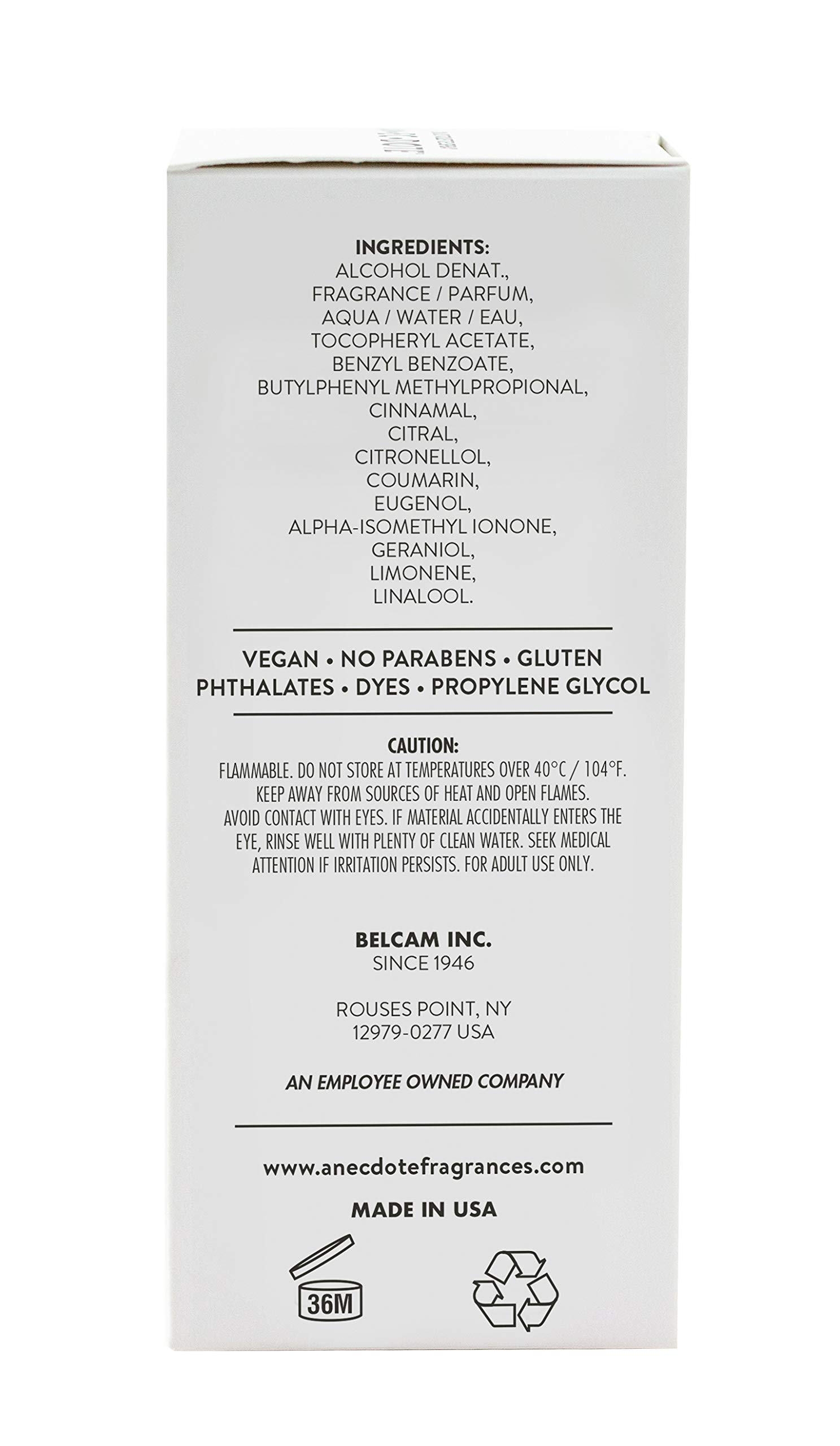 Anecdote PB ParfumsBelcam Fragrances After Hours Edt Spray 3.4 Fl Ounce, After Hours, 3.4 fluid_ounces, clear, 96530