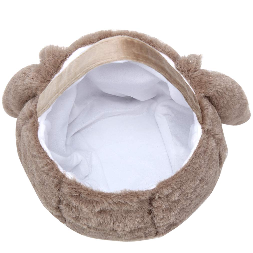 Plush Easter Bunny Basket for Kids Boys Girls Easter Buckets with Long Plush Ear Personalized Egg Hunting Bags,Bunny Kids Easter Tote Bags for Easter Decorations Candy…