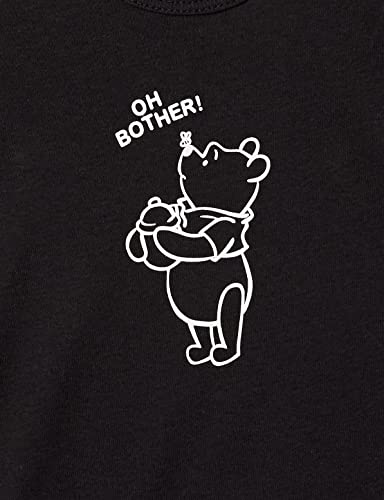 Amazon Essentials Disney | Marvel | Star Wars Unisex Babies' Short-Sleeve Bodysuits, Pack of 6, Winnie the Pooh Oh Bother!, 12 Months