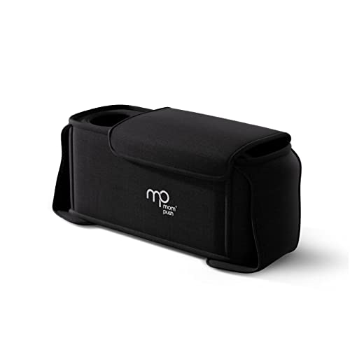mompush Stroller Organizer with Shoulder Strap, Large Storage Space and Cup Holder, Stroller Accessories Fits for Popular Strollers