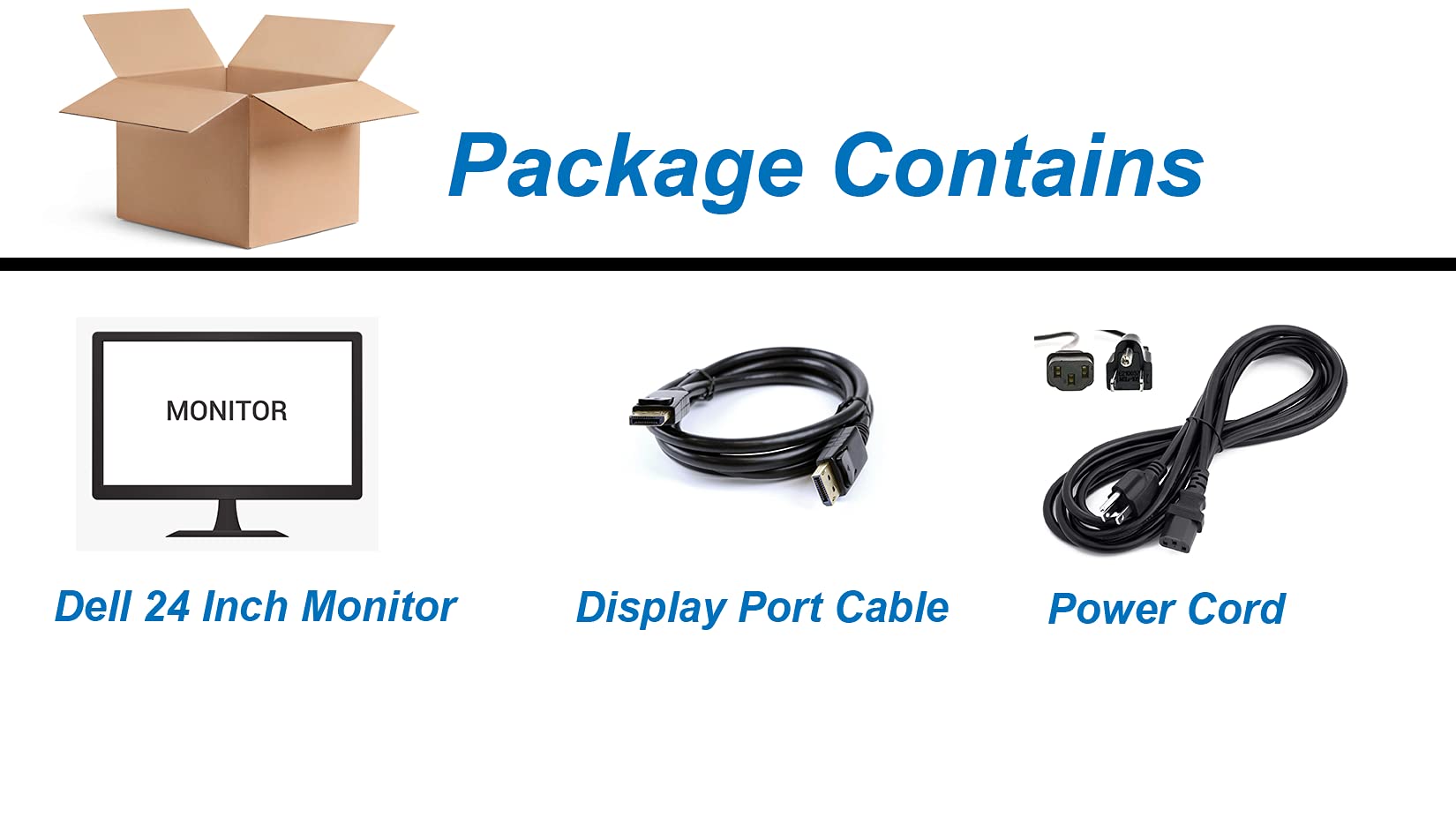 Dell P2414HB Full HD 24 inch LED Backlit Monitor, VGA, Display Port, DVI, 1080p at 60Hz, 16.7 Million Colors, 178 Degree Viewing Angle, 60/80 Refresh Rate, USB 2.0 Hub (Renewed)