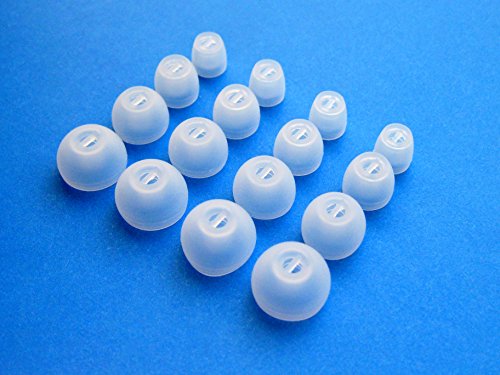 16pcs- 4XS/4S/4M/4L (CL-NSEN) Comfort Noise Isolation Replacement Eartips Earbuds Adapters Compatible with Sennheiser HD 1, Momentum (M2 IE) I and G, Sennheiser CX 3.00, CX 5.00, CX 7.00BT Earphones