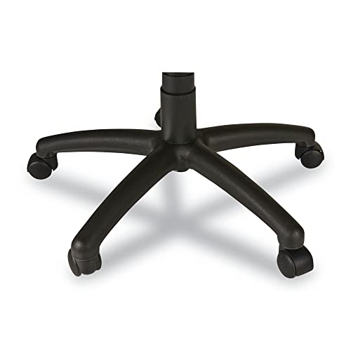 Alera ALEET4017B Etros Series 275 lbs. Capacity Mesh Mid-Back Petite Swivel/Tilt Chair - Black