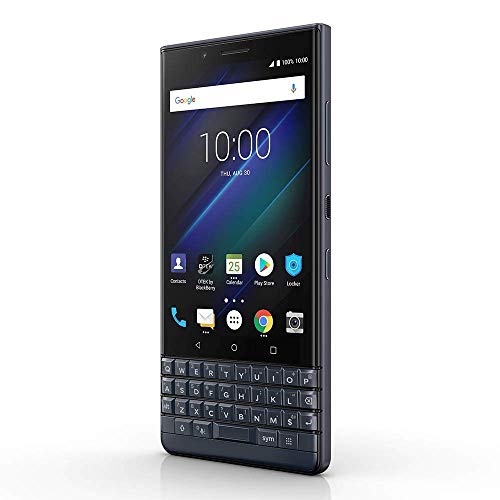 BlackBerry KEY2 LE Unlocked Android Smartphone, 64GB, 13MP Rear Dual Camera, Android 8.1 Oreo (U.S. Warranty) (Slate, US Version Dual Sim (Verizon, ATT, Tmobile)) (Renewed)