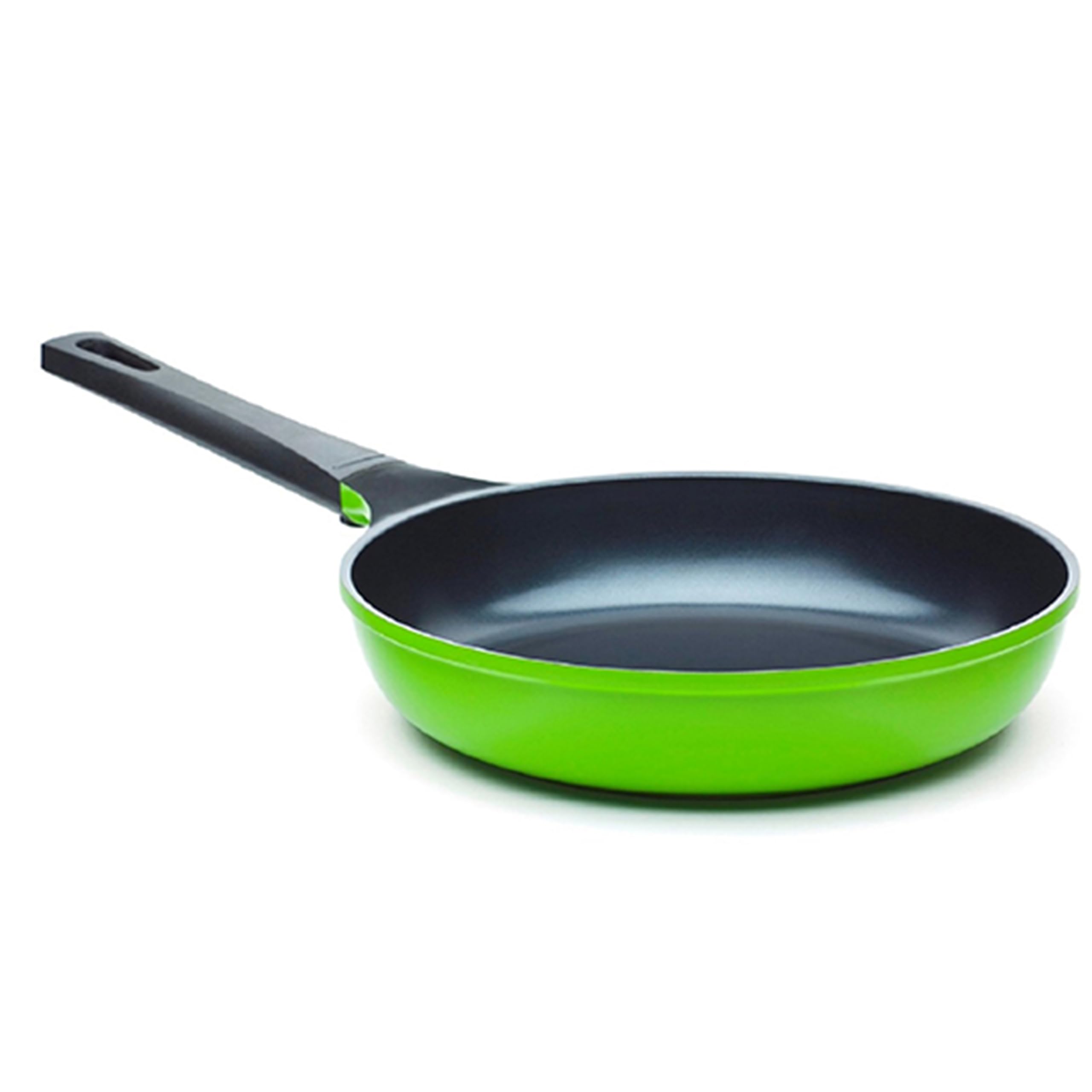 10" Green Ceramic Frying Pan by Ozeri, with Smooth Ceramic Non-Stick Coating (100% PTFE and PFOA Free)
