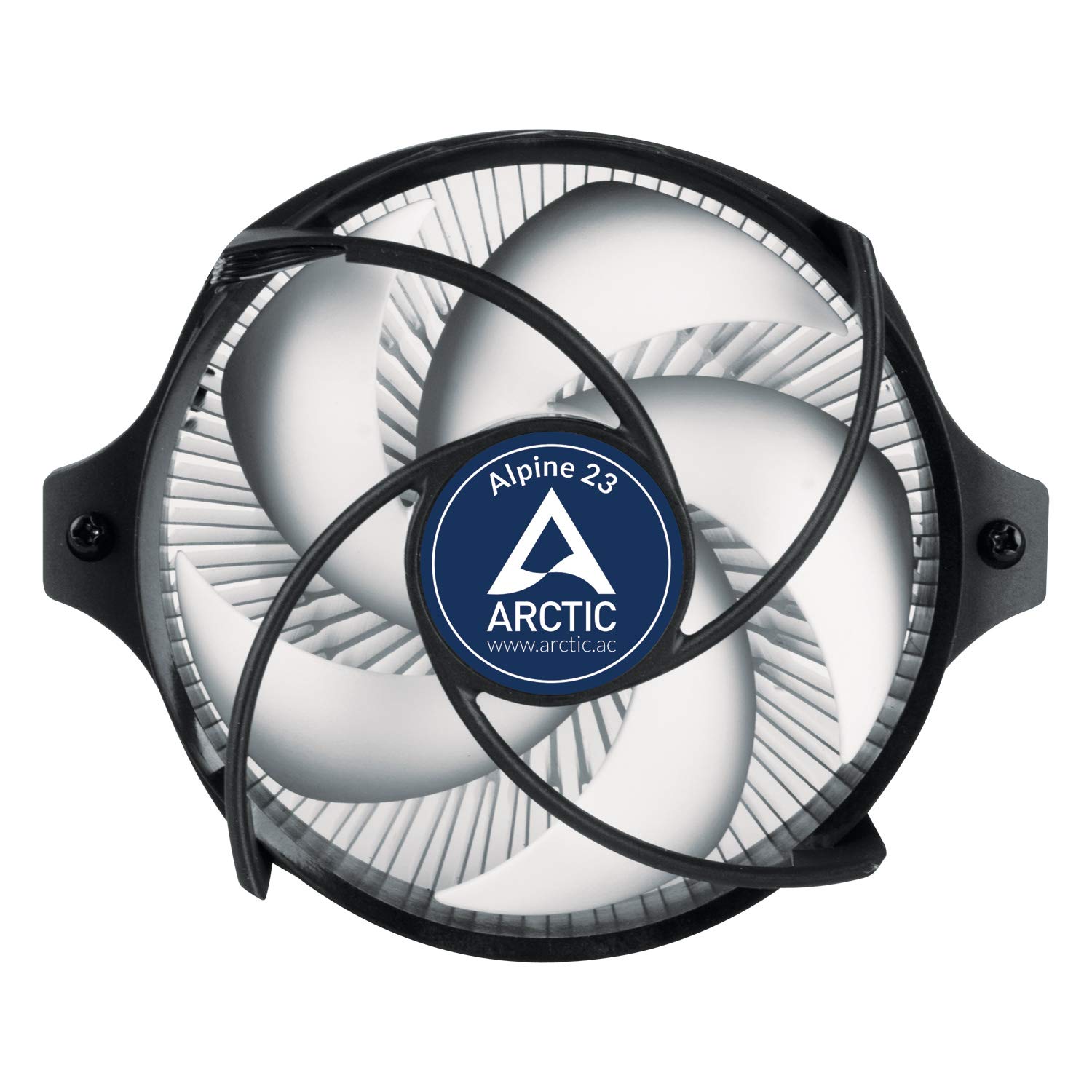 ARCTIC Alpine 23 - Compact AMD CPU Cooler for AM5 and AM4, Thermal Compound MX-2 pre-Applied, Computer, PC - Black