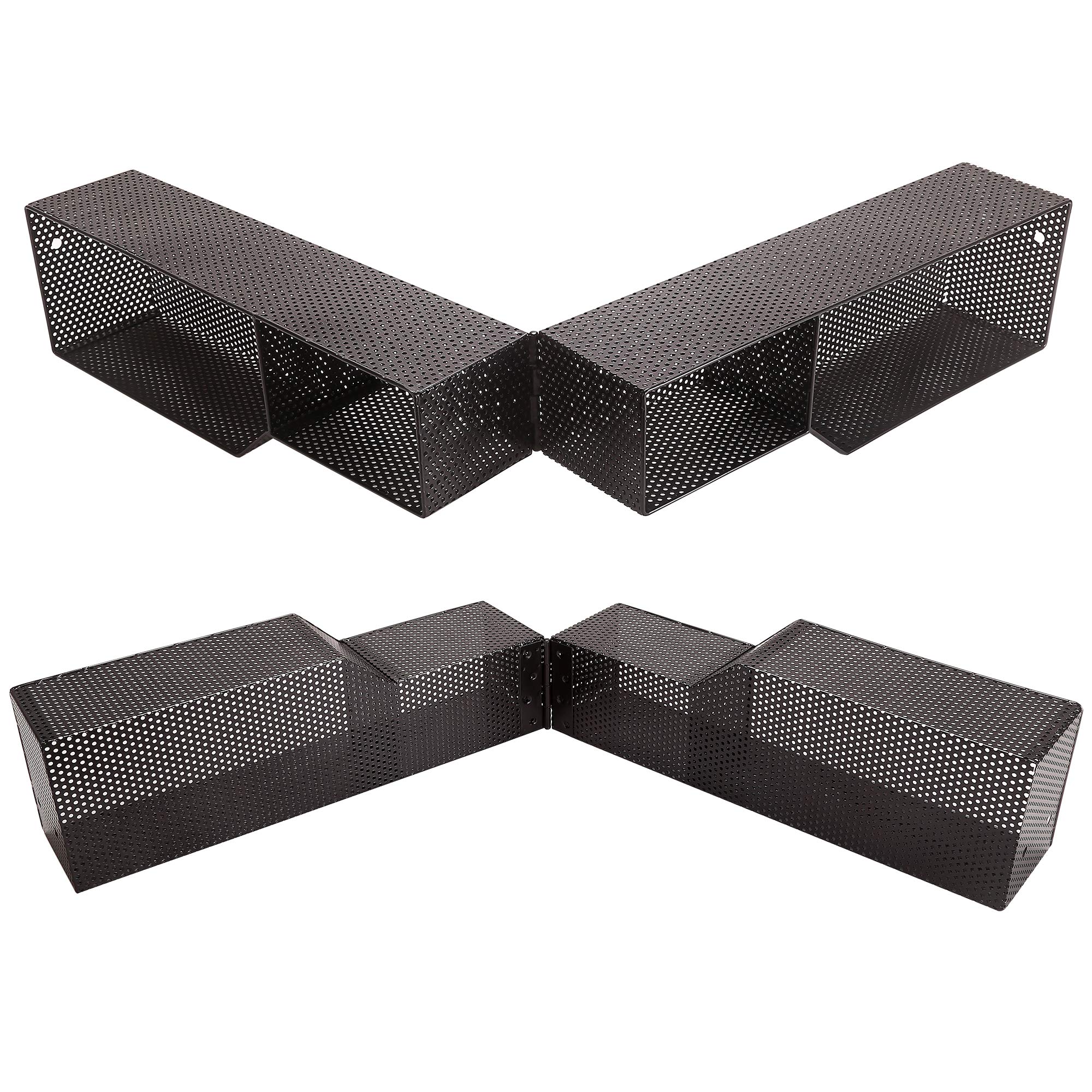 10L0L Golf Cart Front Inner Basket for Club Car DS & Precedent 2001-up, Dash Storage Box Metal Mesh Tray Organizer