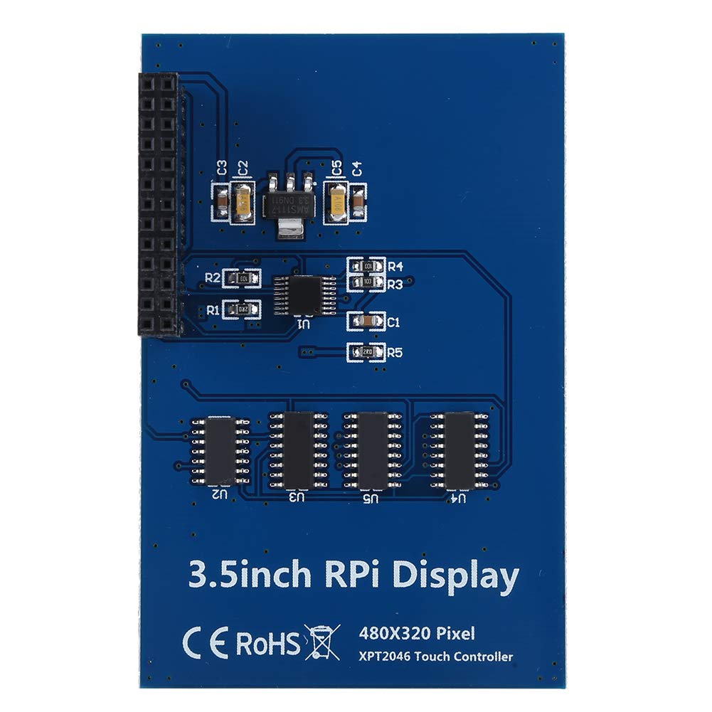 fosa1 3.5 inch RPi Display, resistive Touch Monitor, , Monitor Display with Touch Pen, LCD Touch Panel, optoelectrical displays, Consumer Electronics for 3B