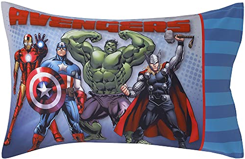 Crown Crafts Infant Products Marvel Avengers 4 Piece Toddler Bedding Set