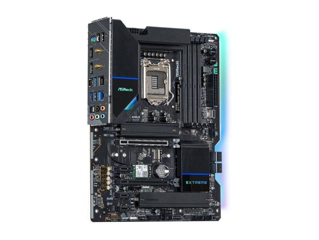 ASROCK Z590 Extreme WiFi 6E Socket LGA1200/ Intel Z590/ DDR4/ SATA3&USB3.2/ M.2/ WiFi&Bluetooth/ATX Motherboard