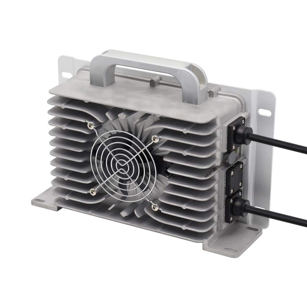 36V 18A Golf Cart Battery Charger for 36 Volt Club Car/Yamaha with Crowsfoot Style Connector Crows Foot Plug Waterproof IP68