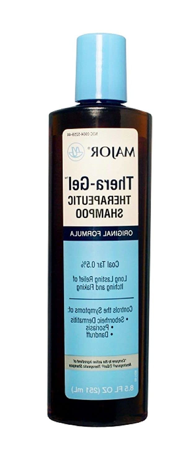 AUA-style Major Thera-Gel Therapeutic Shampoo Coal Tar 0.5% 8.5 oz./btl (Pack of 2) Model (9688-10446), Blond, 777_Part_12383