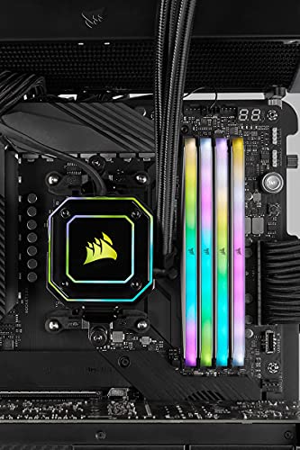 CORSAIR Vengeance RGB RT 32GB (4x8GB) DDR4 3600 (PC4-28800) C18 1.35V Desktop Memory