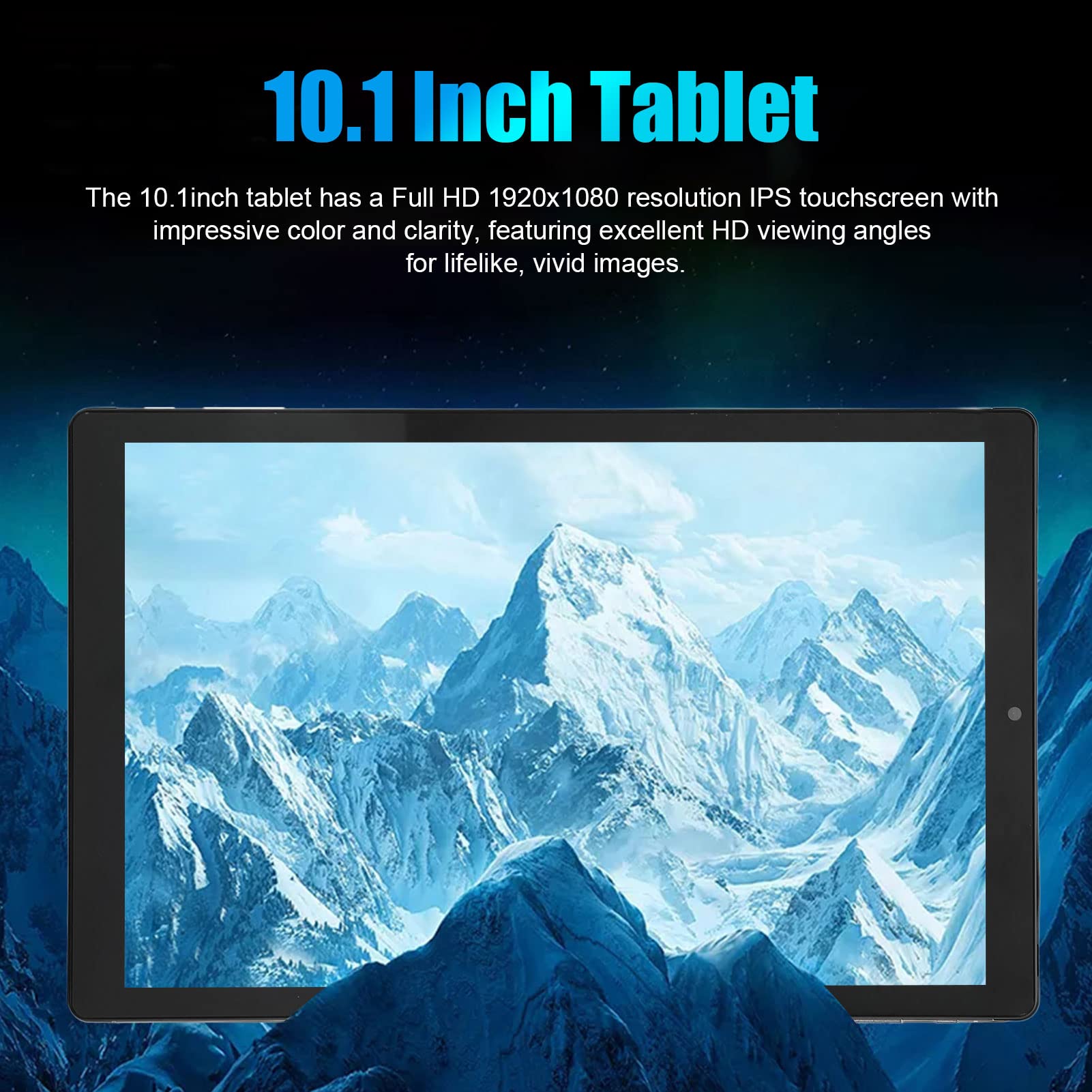 10.1in Tablet, PC Tablet for 11.0 6GB 128GB 2.4G 5G WiFi, 1920x1080 IPS Front 5MP Rear 13MP Calling Tablet 100β240V Orange