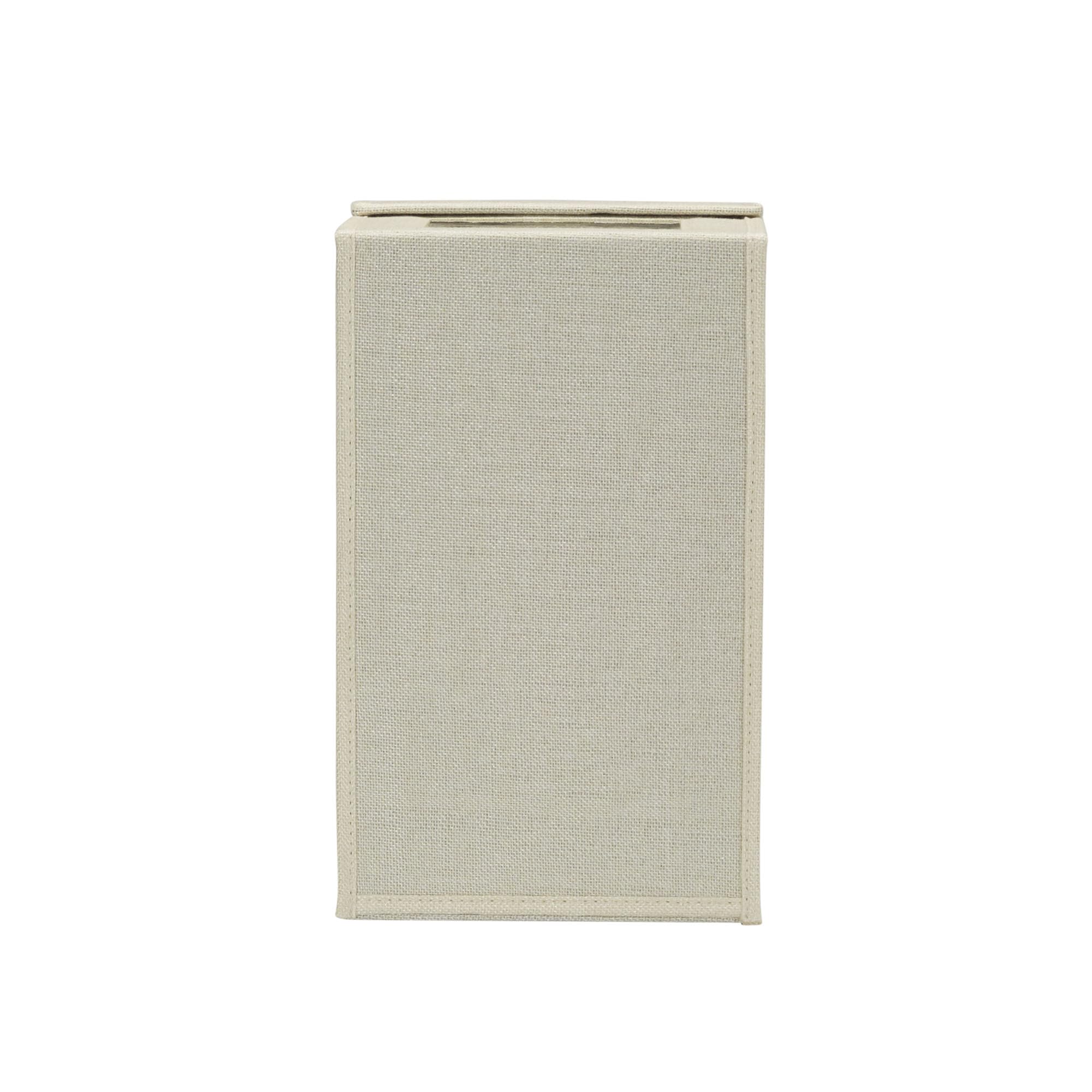 Household Essentials Small Drop Front Shoe Box 2 Pack, Beige