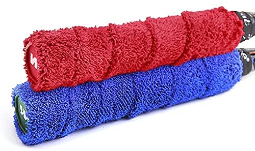 10m Tennis Towel Racket Grip Tape Anti Slip Badminton Handle Tape Absorbent Grip Thicken Racquet Racket Over Grips Elasticity Tennis Racket Replacement Grip Sweatband Racket Wraps Tape