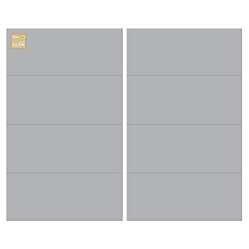 ALZIP MAT Eco Silion Urban, Folding Baby Play Mat Eco-Friendly Non-Toxic Non-Slip Reversible Waterproof (XG (110x55 inch), Grey)
