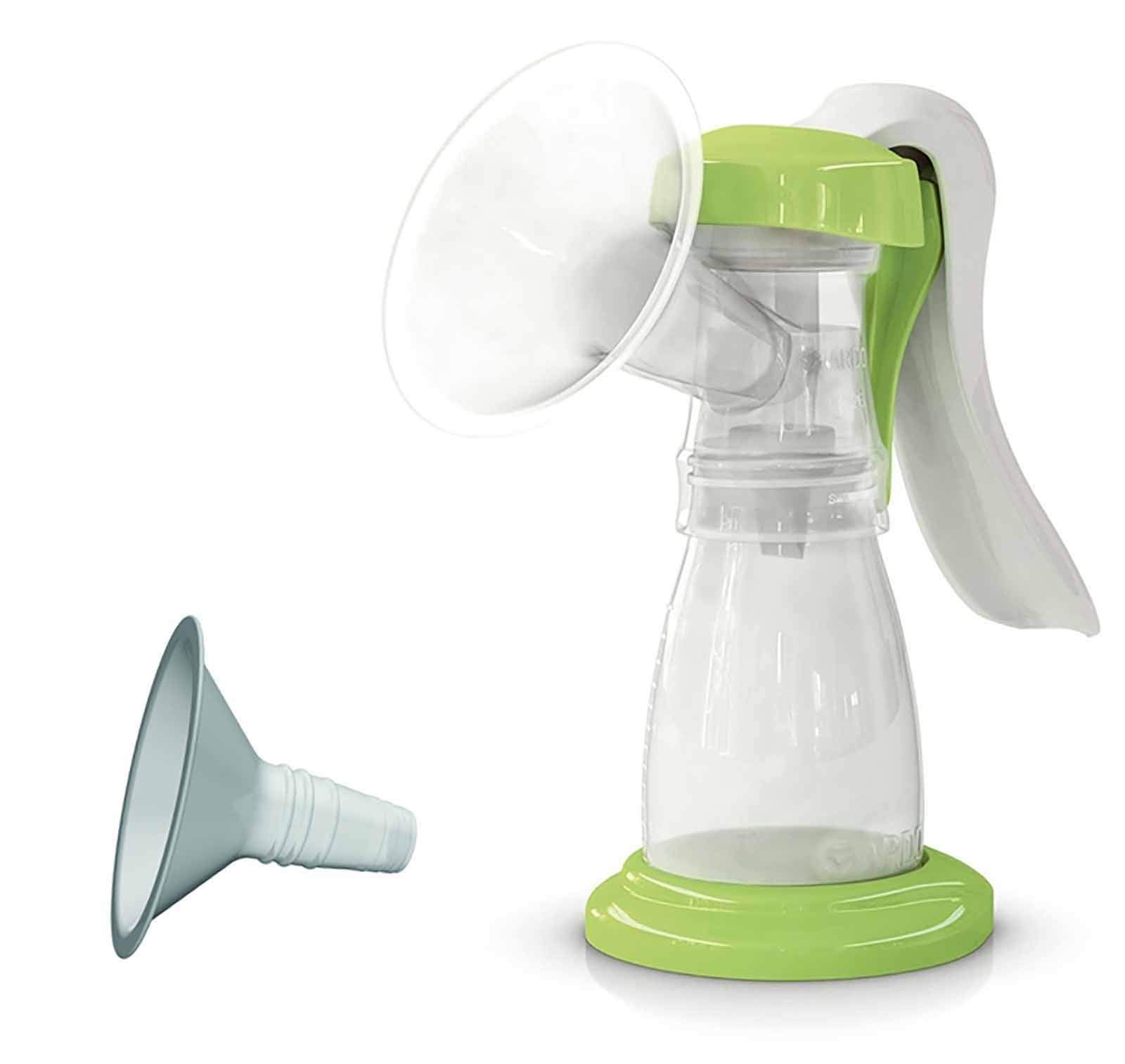 Ardo Amaryll Manual Breastpump, Designed & Manufactured in Switzerland, Includes 26 and 22mm Breast Shells. Portable Quiet Breast Pump. BPA Free Manual Pump for Gentle Pumping. Easy to Use, Hand Pump