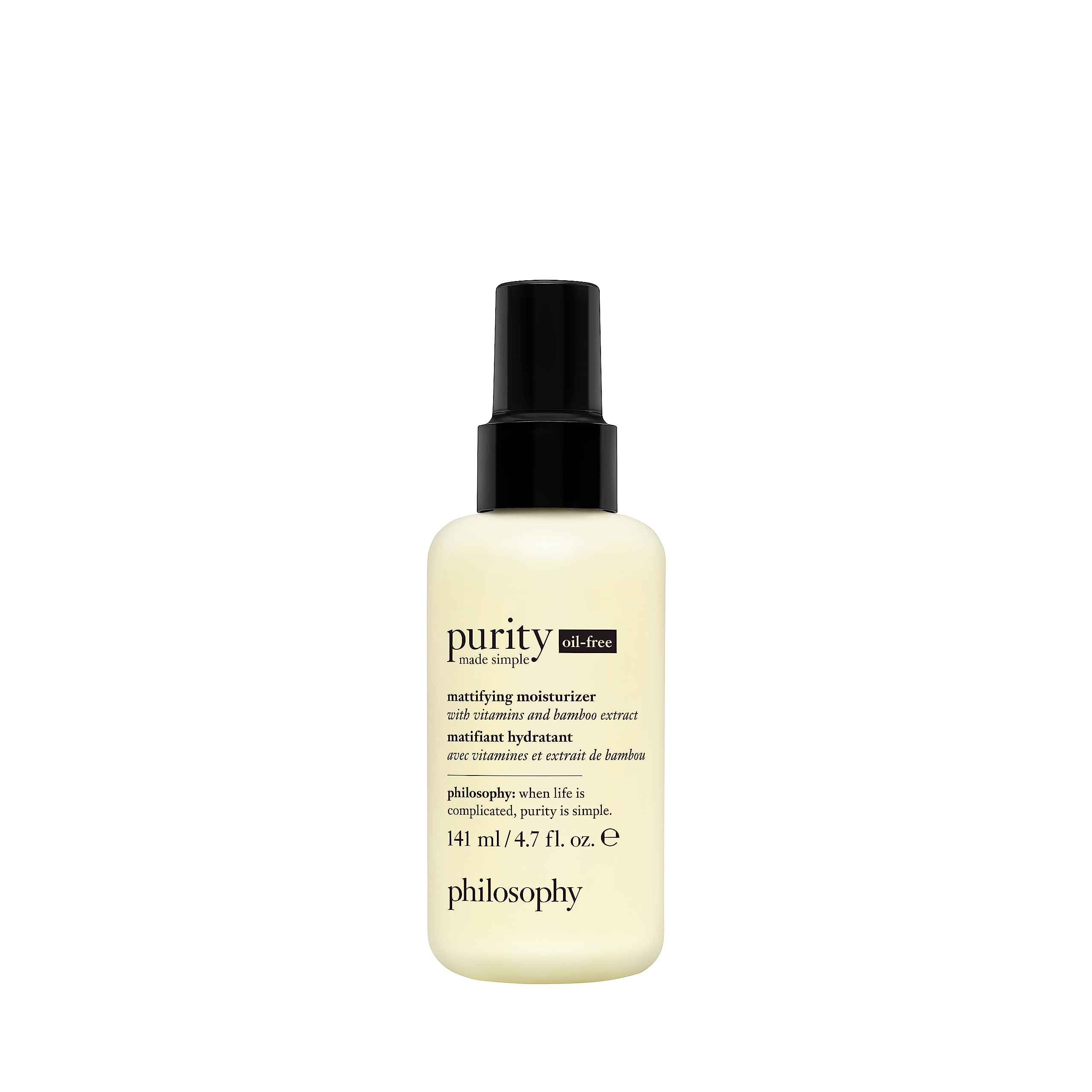philosophy purity made simple oil free moisturizer