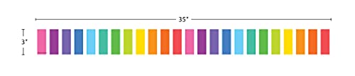 Colorful Stripes Straight Border Trim