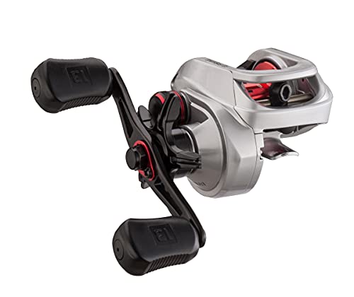 13 FISHING - Origin F1 - 6'7" M Baitcast Combo - 8.1:1 Gear Ratio - Right Hand Retrieve (Fast Action) (Fresh) - OF18.1-67M-RH, Silver/Red