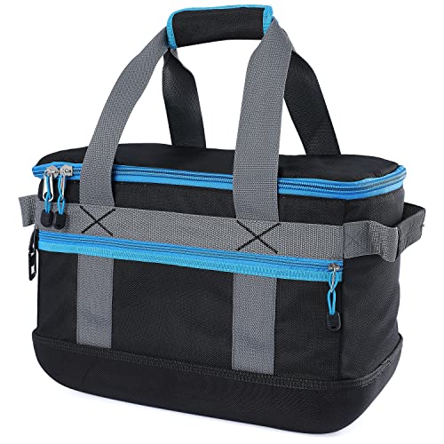 ABCCAMPING Camping Cooler Bag, Soft Sided Cooler, 50-Can Insulated Lunch Cooler Bag, Leak Proof Soft Cooler Bag Cooler Bagļ¼ Keep 24 Hours for Camping, Fishing, Hiking, Picnicking, Beach