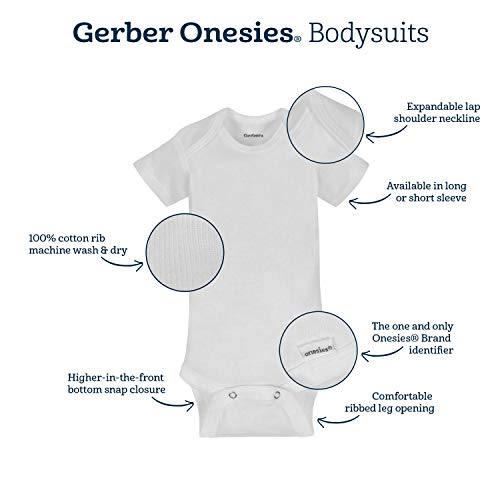 Onesies BrandUnisex Baby6-Pack Long Sleeve Bodysuitscats12 Months