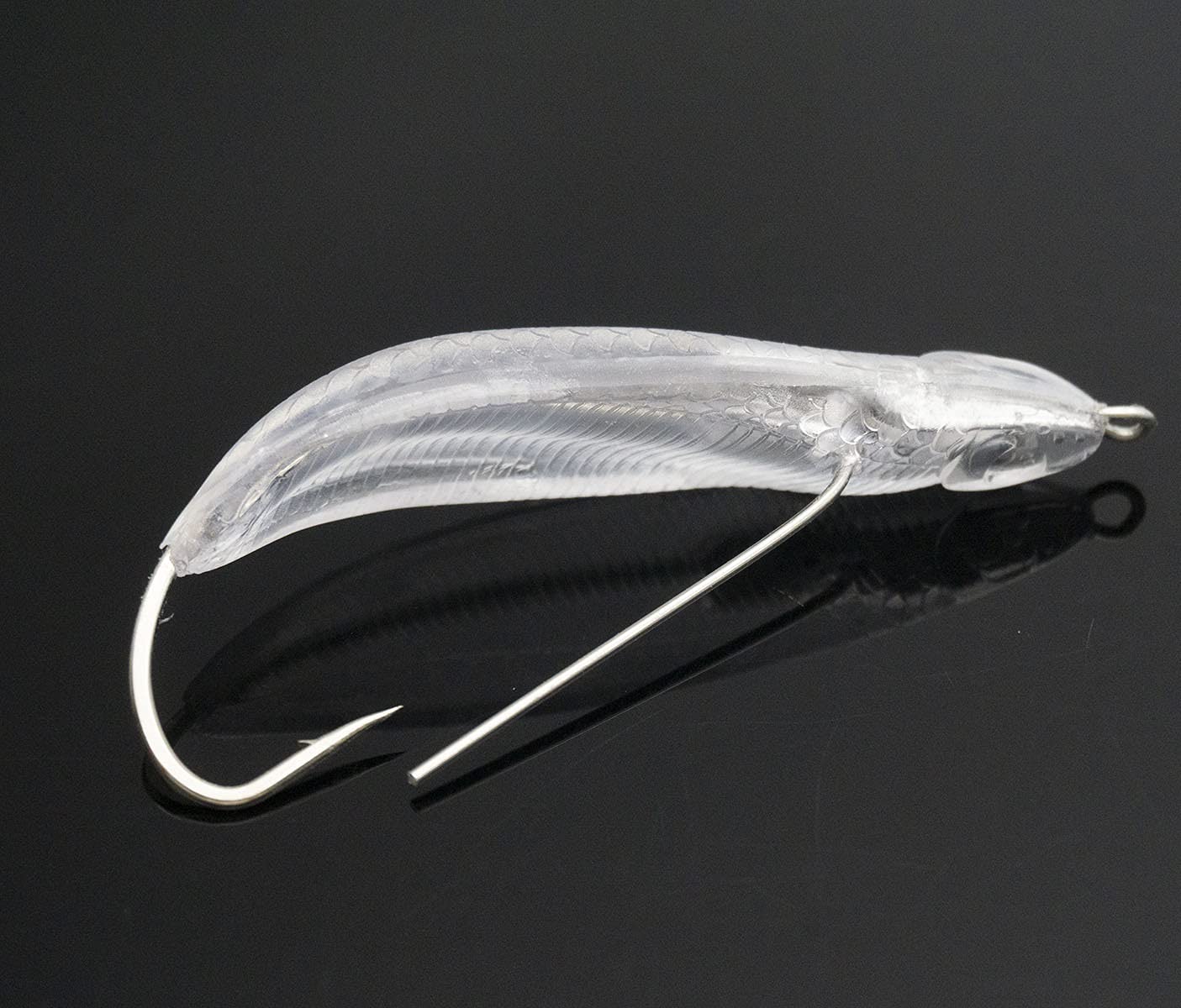 10pcs Unpainted Simulation Fishing Lure Blank topwater Freshwater VIB Bait Trout Salmon 68mm 7.2G Lure Body with Hook Free Eye 8281