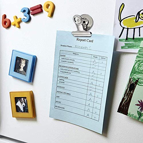 50Pack Fridge Magnets Refrigerator Magnets Magnetic Clips with Black Flannelette for Scratch Safe - Perfect Office Magnets,Photo Magnets