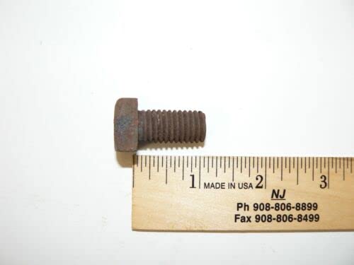 1/2"-13 x 1" Square Head Machine Bolt - Plain Steel Finish - Lot of 25 Pcs. HQ