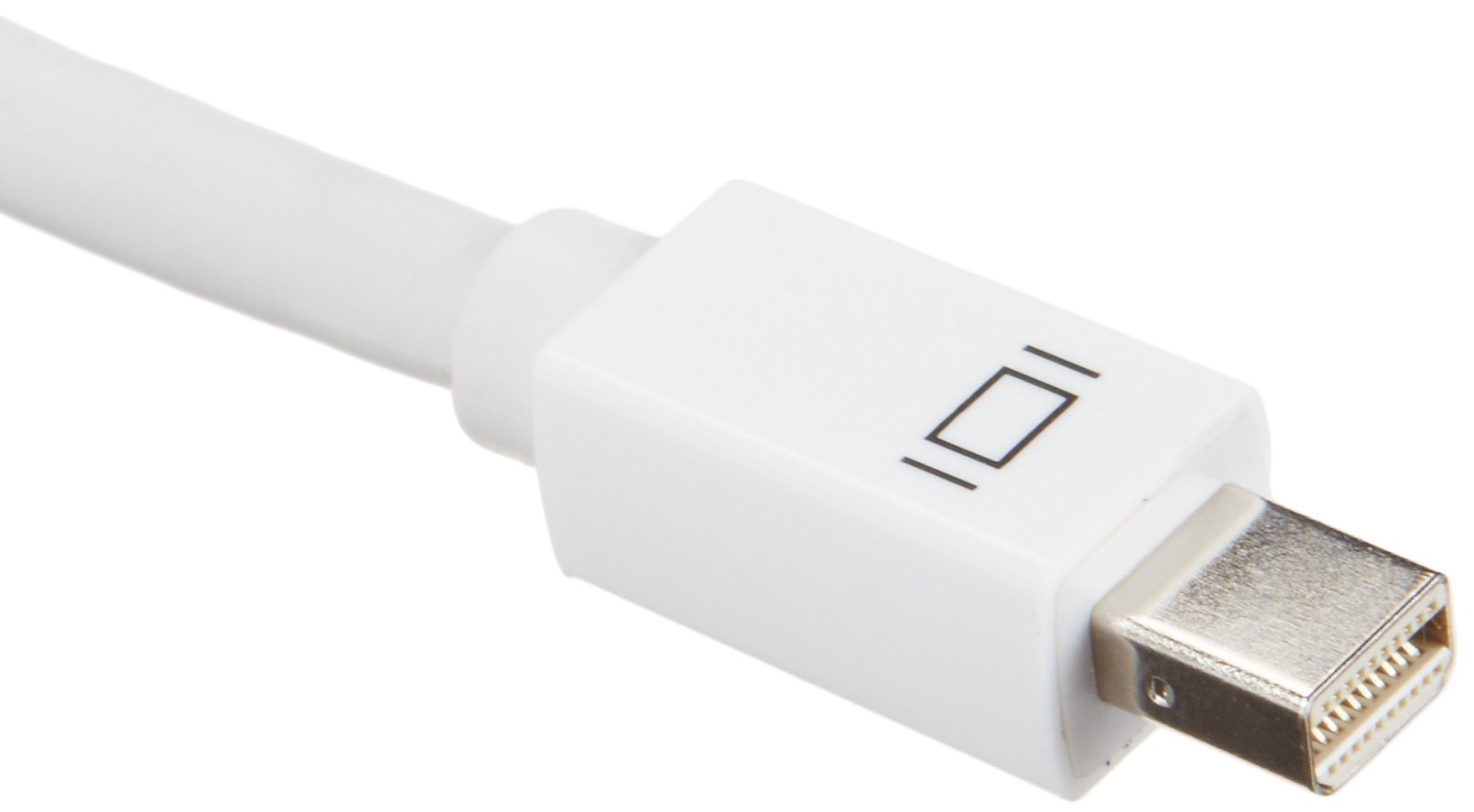 Amazon Basics Mini DisplayPort Thunderbolt to HDMI Adapter - Compatible with Apple iMac and MacBook Bundle with Amazon Basics High-Speed HDMI Cable, 3 Feet, 1-Pack, White