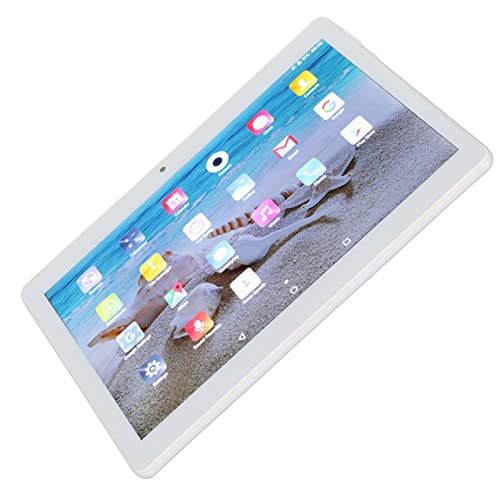 10in Android Tablet PC, Android 11 Tableta, 2GB 32GB RAM (128GB Expandable Storage), Octa Core CPU, IPS HD Touch Screen, Dual SIM Dual Standby, 4000mAh Battery, 178 Degree Wide Viewing Angle(Gold)