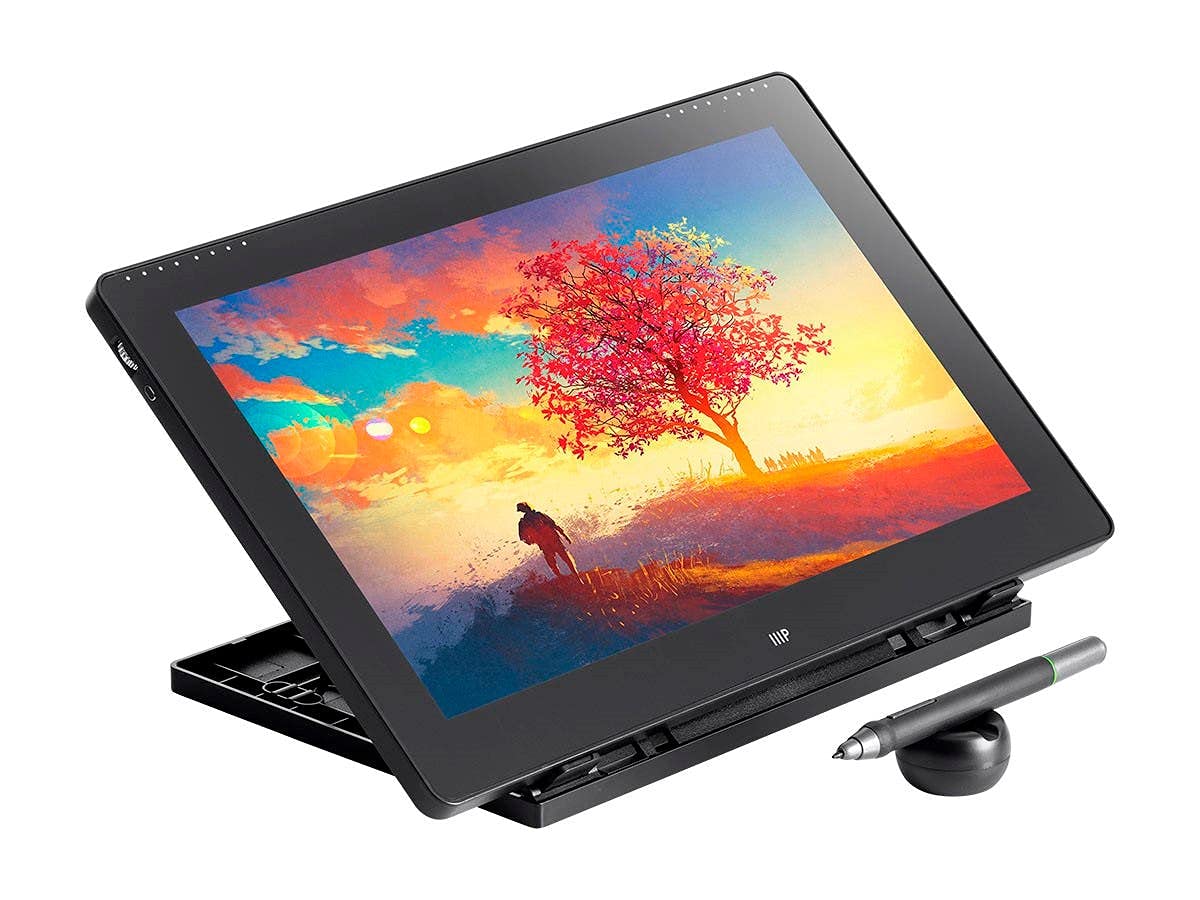 Monoprice Creator 16 Graphic Pen Display - 1.3 Feet - FHD, IPS, 8192 Pressure Levels, 5080 LPI, 266 RPS, 10 Express Keys, USB-C, macOS/Windows