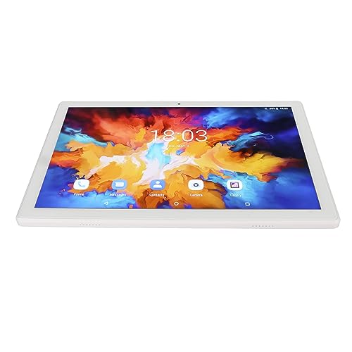 10.1 Inch Tablet PC, 4G LTE Tablet 100β240V 5.0 Front 12MP Rear 24MP 12GB 256GB for Work (US Plug)