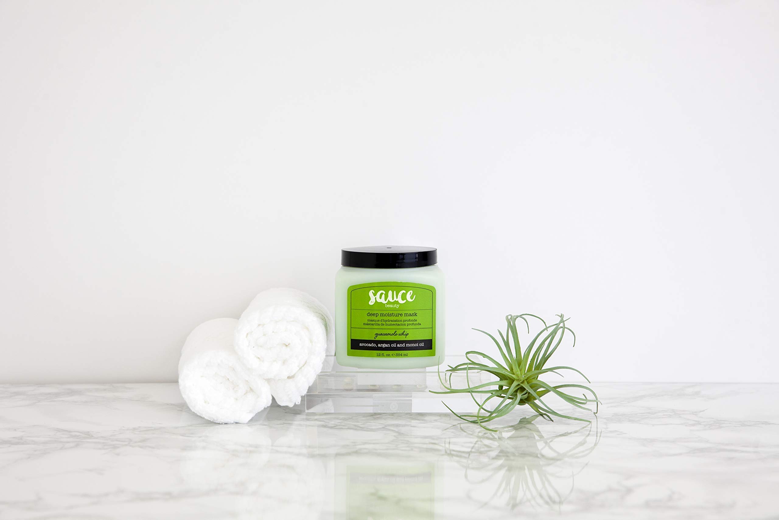 SAUCE BEAUTY Gift Bundle - Guacamole Deep Moisture Hair Mask + Chimichurri Mint Tingle Repair Shampoo