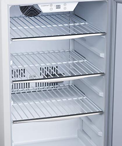 EdgeStar 20 Inch Wide 4.3 Cu. Ft. Medical Refrigerator with Temperature Alarm and Safety Lock