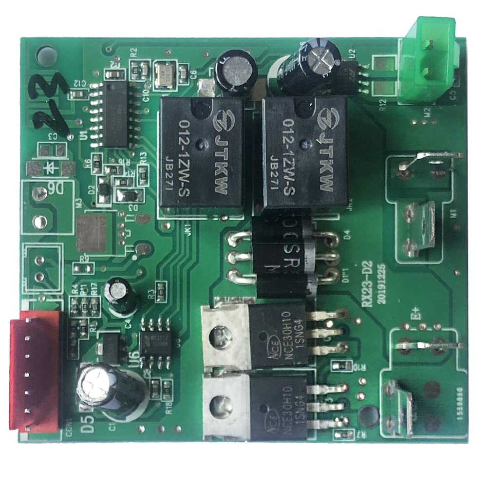 12 Volt Weelye RX18,RX43,RX23 CE 2.4G Bluetooth Receiver Control Box Conversion Kit for Power Wheels Ride on Car,Wellye Remote Speed Controller Kit Transmitter Circuit Board for Kids Replacement Parts