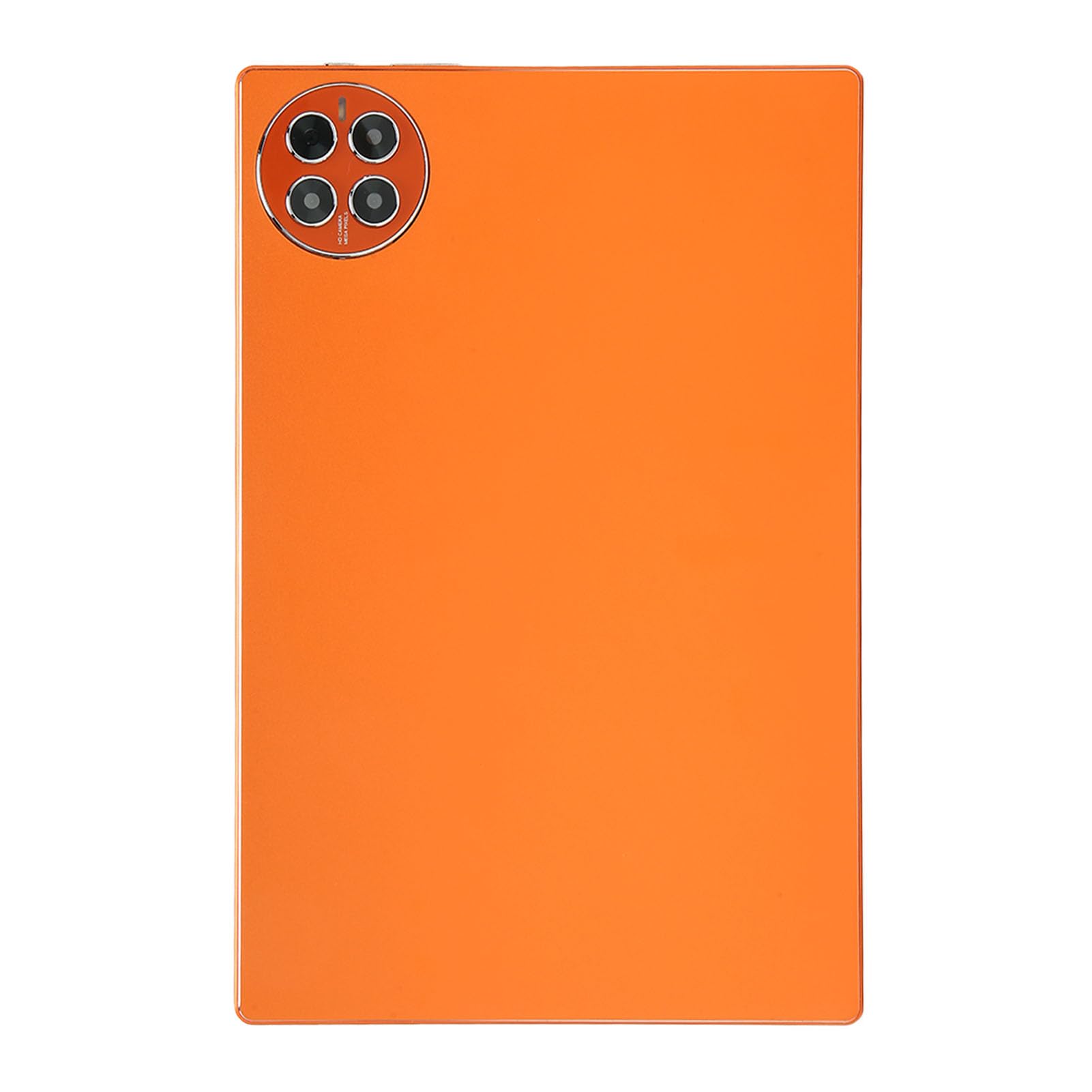 10in Smart Tablet, Octa Core Processor, 1920x1200 IPS Screen, 12GB RAM 256GB ROM, Dual Cameras and Speakers, Long Battery Life (Orange)