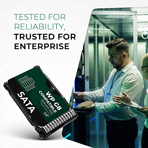 Water Panther 480GB SATA 6Gb/s 2.5" SSD for HPE ProLiant Servers | Enterprise Drive in Gen8/Gen9 Carrier