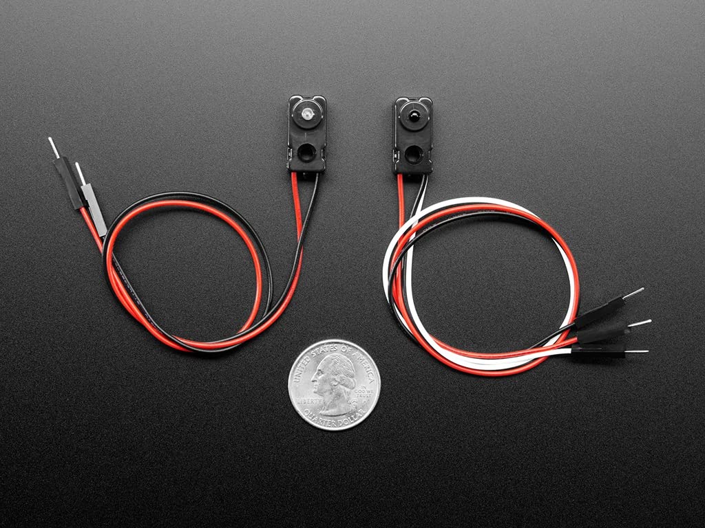 Adafruit Industries IR Break Beam Sensors with Premium Wire Header Ends 3mm LEDs