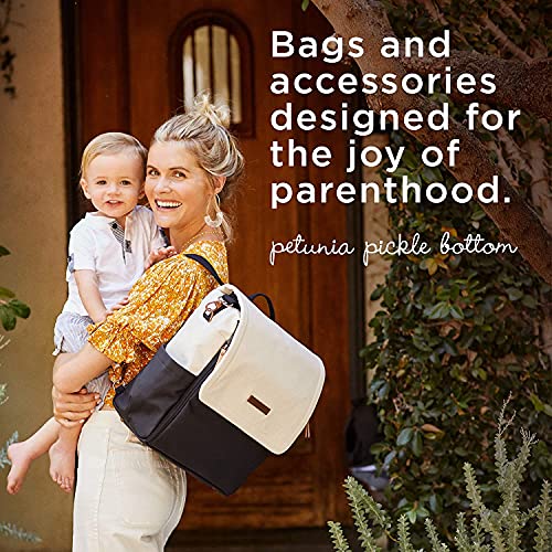 Petunia Pickle Bottom Meta Backpack, Diaper Bag for Parents, Stylish Organizer, Spacious and Sleek, On-The-Go Moms and Dads, Disney's Playful Pooh