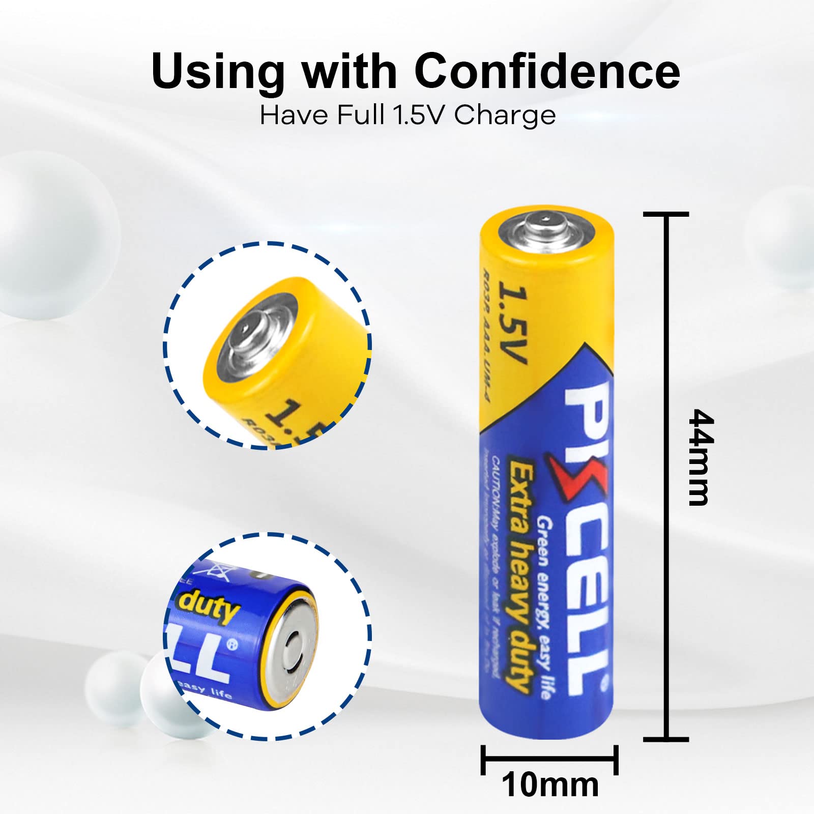 100 Pack AAA Batteries R03P UM-4 AAA Battery 1.5V Single Use Battery Triple A Batteries Carbon Zinc AAA Batteries