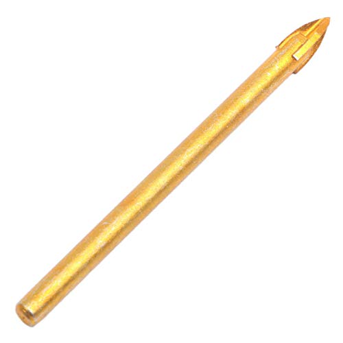 10Pcs 6mm Carbide Drill Bit Tungsten Tile Glass Ceramic Cross Spear Head Drill Bit