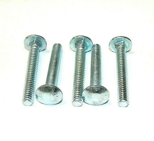 1/4"-20 X 1 3/4" Carriage Bolts - Grade-5 - Zinc Plated - Lot of 50 Pcs. HQ
