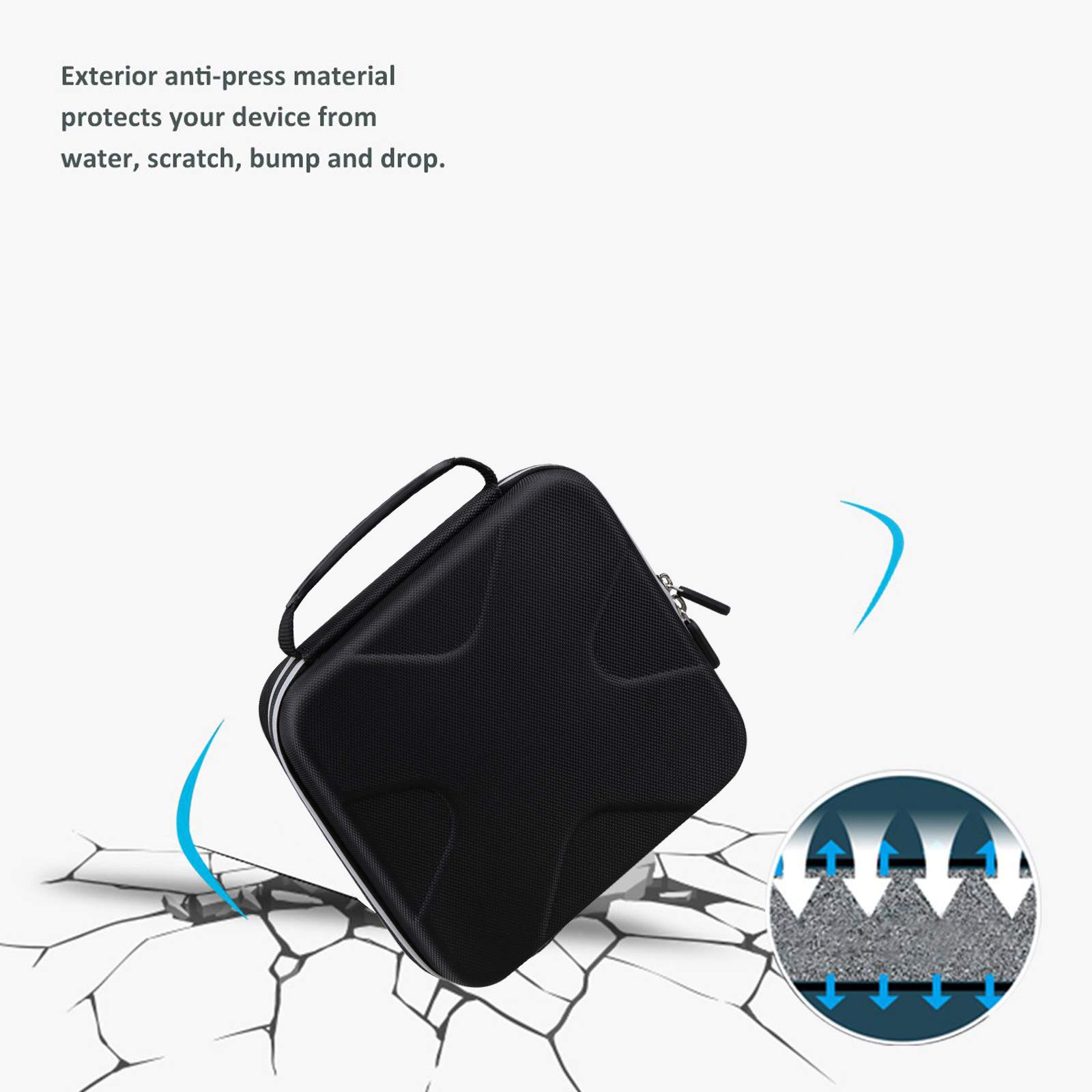 Aproca Hard Storage Travel Case for Wahl Professional Animal Bravura Corded/Cordless Clipper Kit