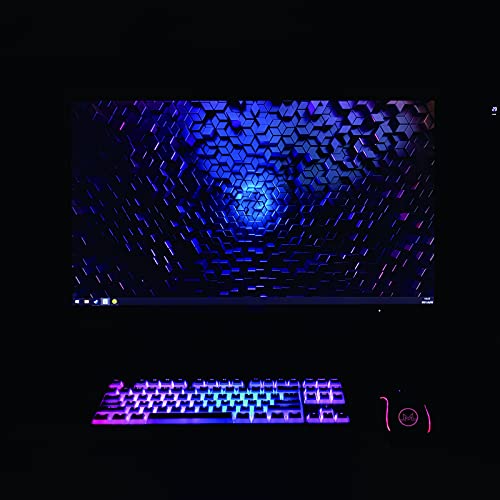 ROZELLA HOME Pudding Keycaps PBT Double- Shot OEM Profile ANSI Layout Compatible 60 61 87 TKL 104 108 Percent Mechanical Gaming Keyboard (Cyan)