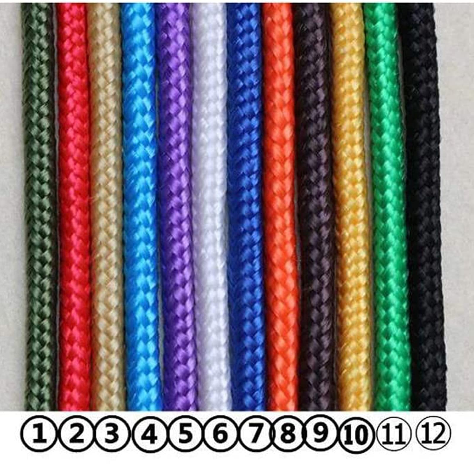 AWSAD Children Railing Safety Net Anti Falling Stairs Balcony Protection Net Nylon Rope Net Ceiling Net Hanging Clothes Net Playground Rope Mesh Color : 6mm Rope, Size : 1×10m(3×33ft)