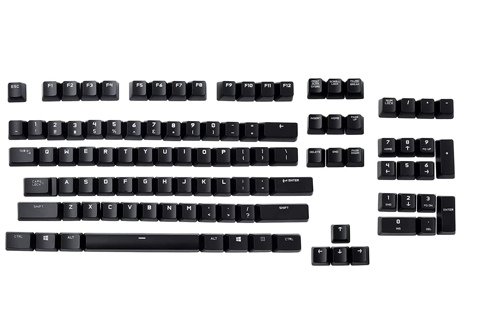 104 Keys Full Keycaps for Logitech G610 G512 G513 Mechanical Gaming Keyboards