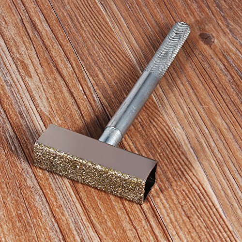 Acogedor Diamond Grinding Wheel Dresser,Diamond Stone Dresser Tool with Flat Diamond Coated Surface for Truing Grinding & Deburring Wheels